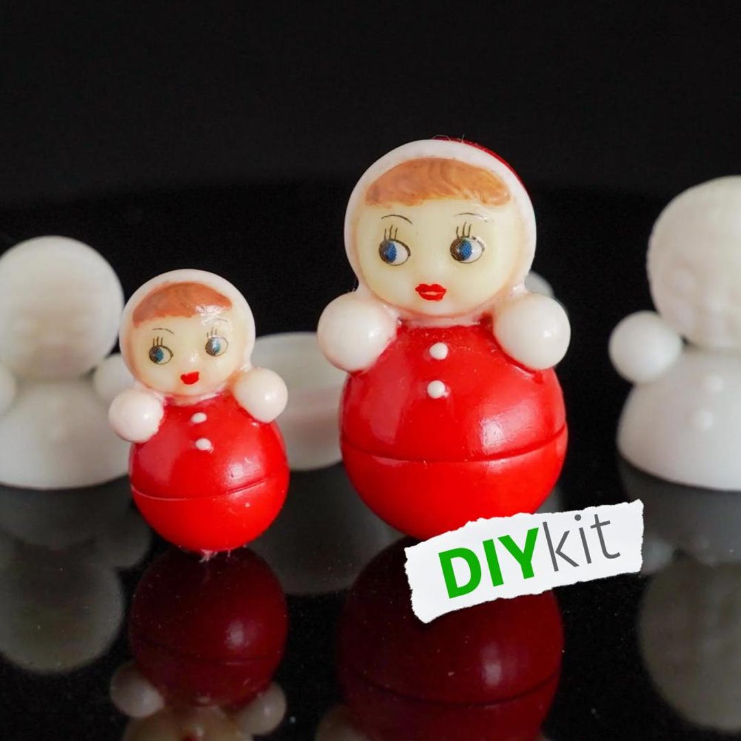 Soviet Roly-poly DIY Kit | Unpainted Resin Print | 1:12 Scale 3D ...