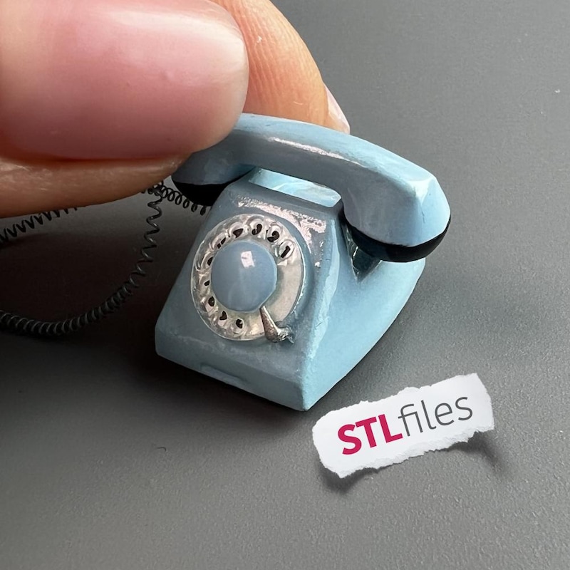 Miniature Telephone - Etsy