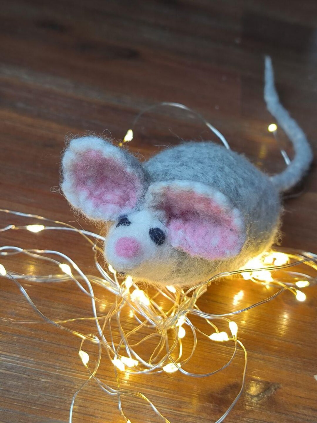 Cute Felt Mouse – Handmade in Wet Felting Technique - Etsy