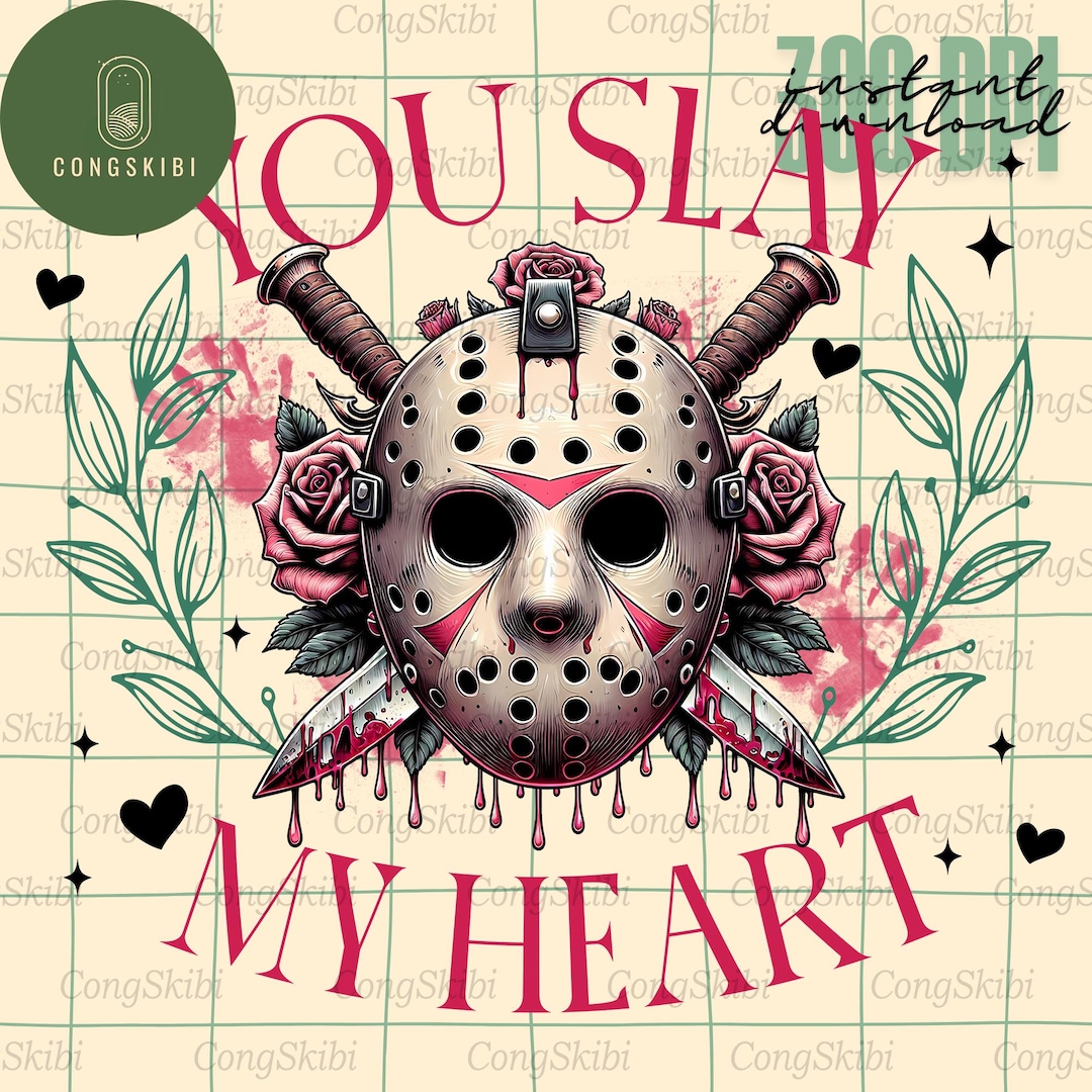 Scary Movie Valentine Png, Valentine Heart Png, Pink Killer Valentine ...