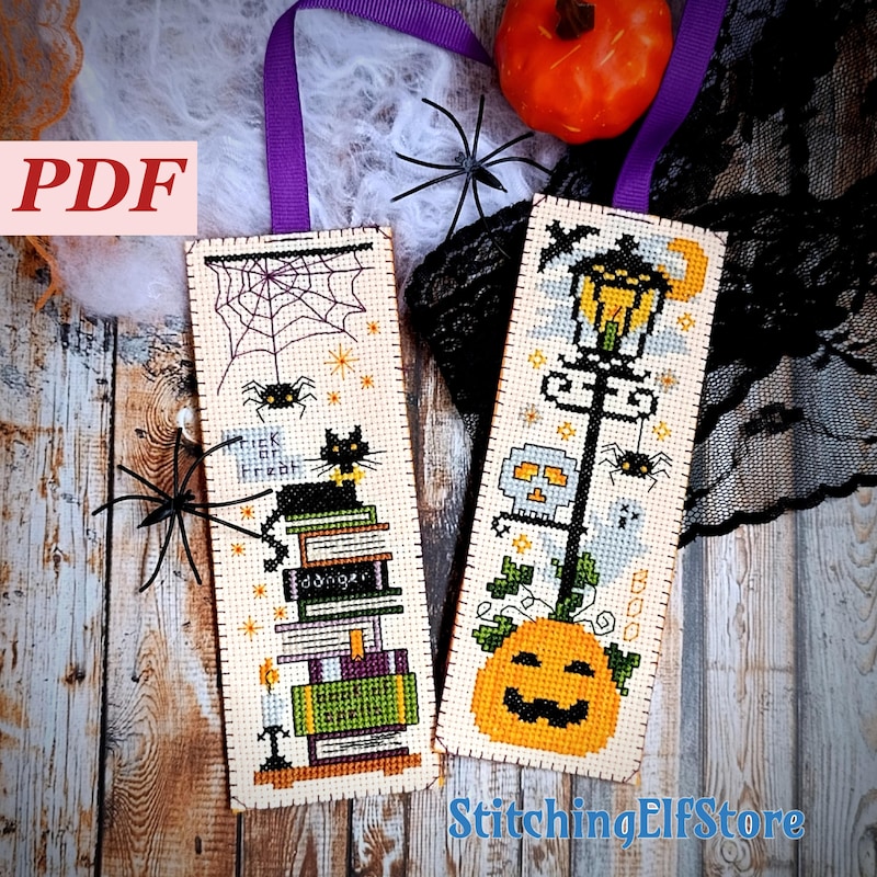 Spooktacular Cross Stitch - Etsy