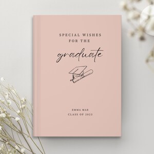 Graduation Party Guest Book, Class of 2025 Grad Party Book, High School ...