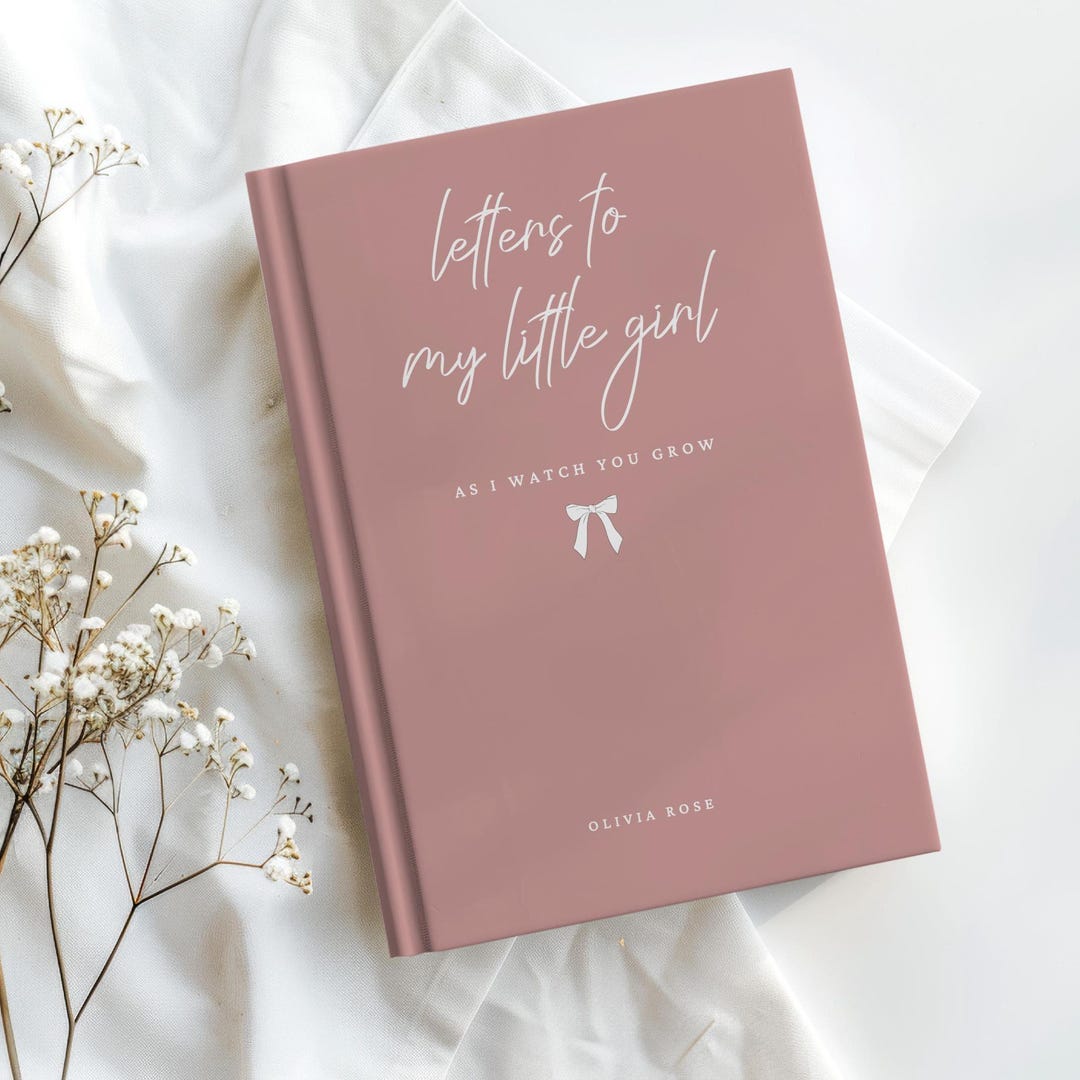 Letters to My Little Girl Personalized Journal, Custom Birthday Letters ...