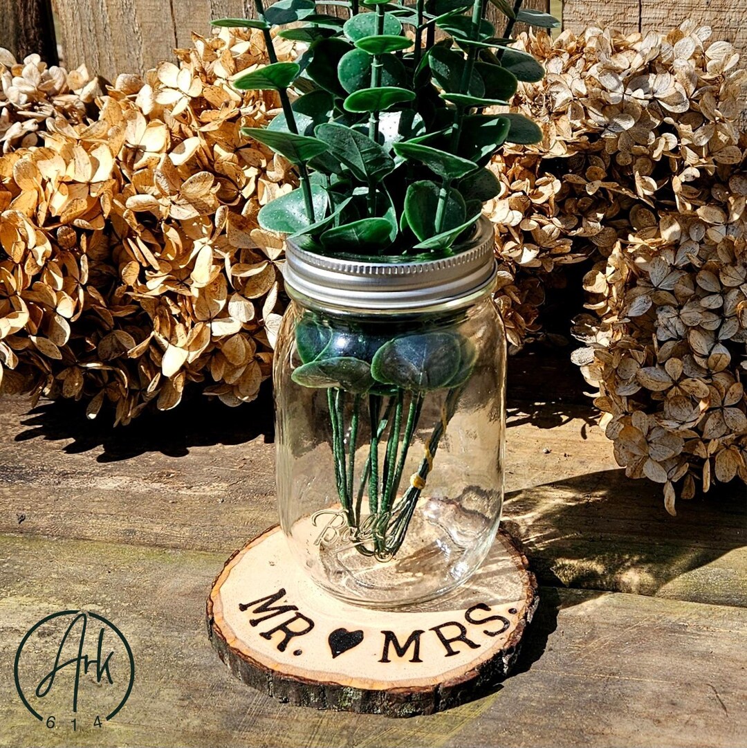 Wedding Decorations, Farmhouse Rustic Wedding, Live Edge Wood, Wedding ...