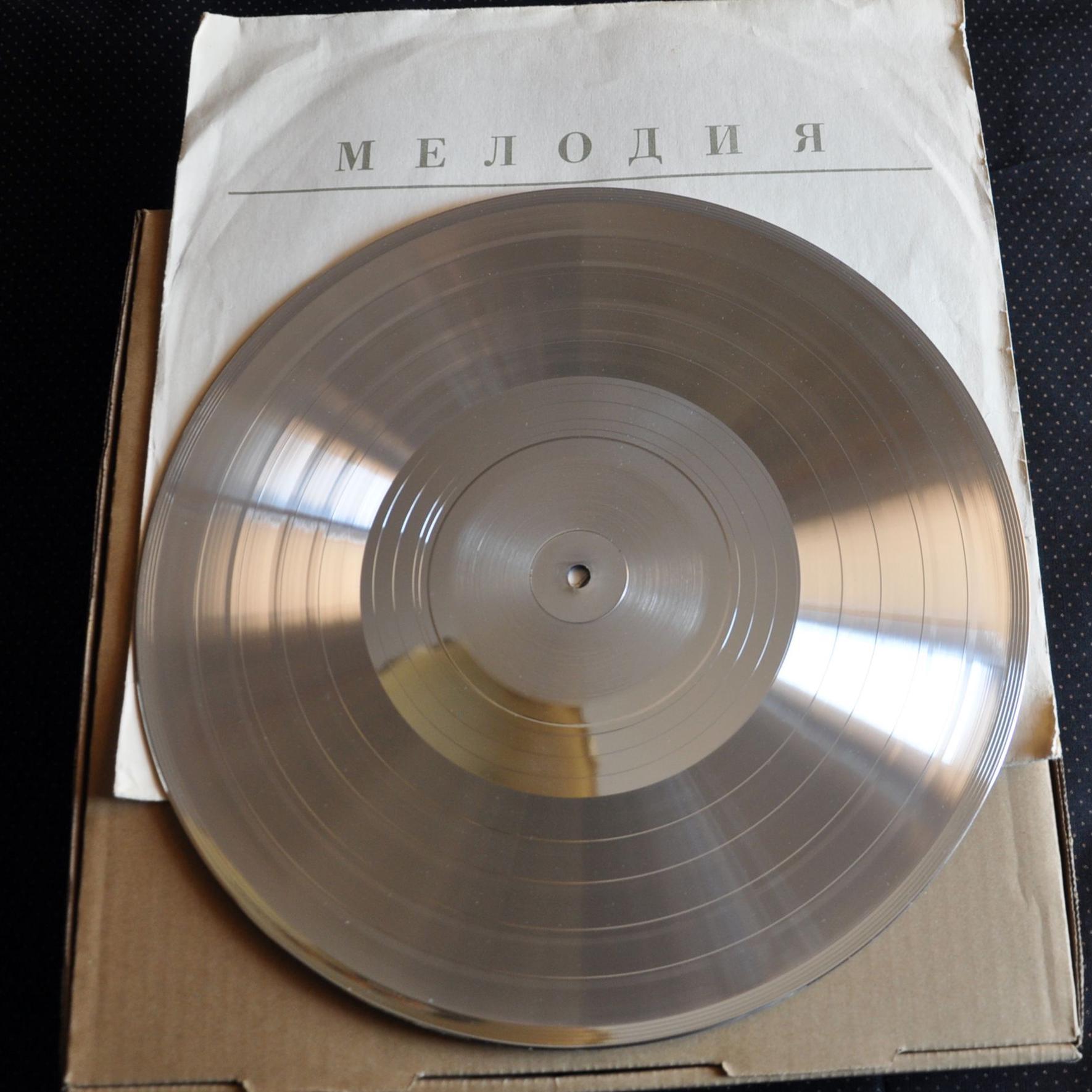 Silver Vinyl Record: 12" Blank LP for DIY Crafts & Wall Decor - Etsy