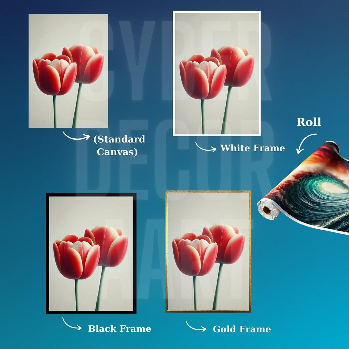 Mark Rothko Color Field Canvas Purple, Green, and Orange Abstract ...