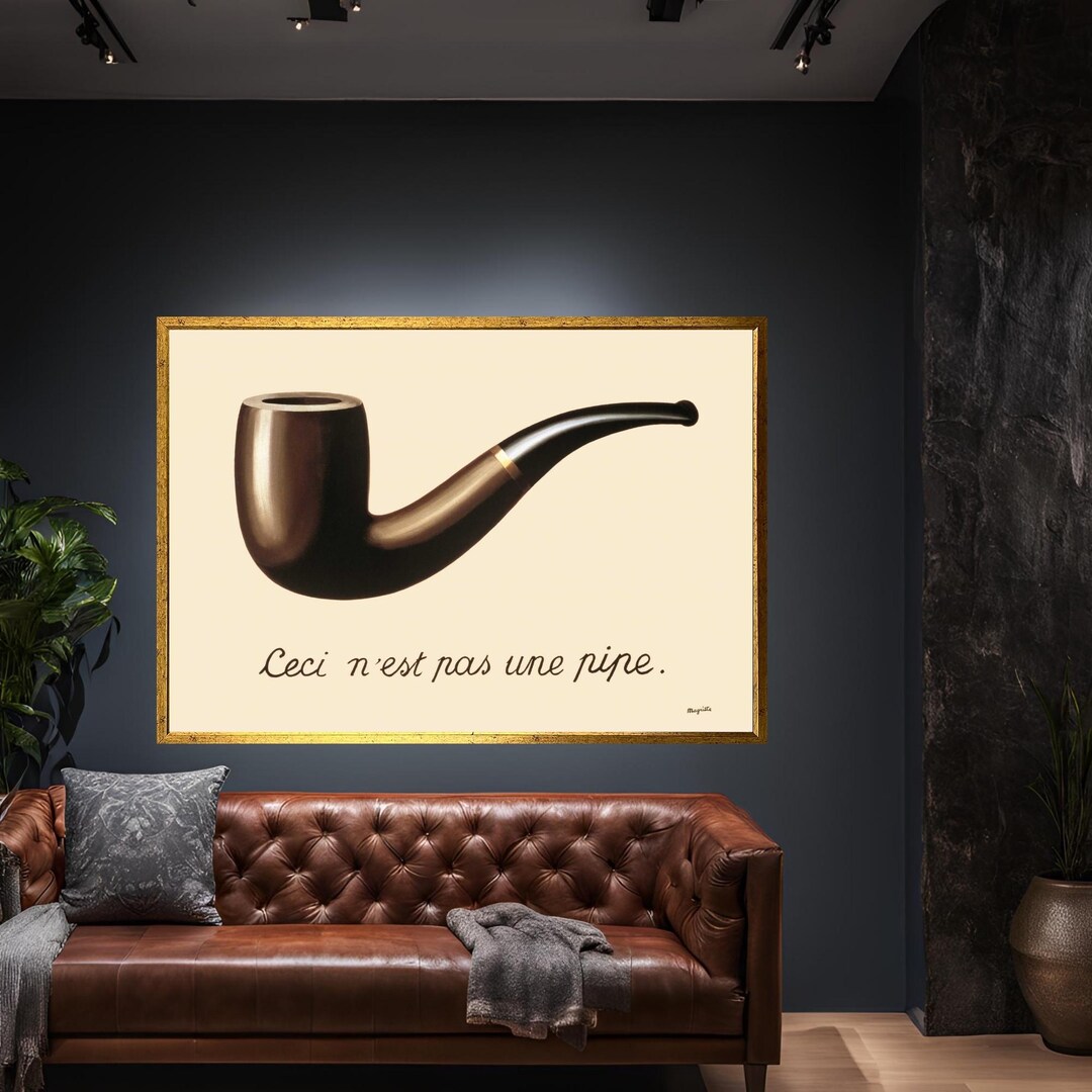 Rene Magritte , the Treason Canvas Print Painting Wall Art - Canvas ...