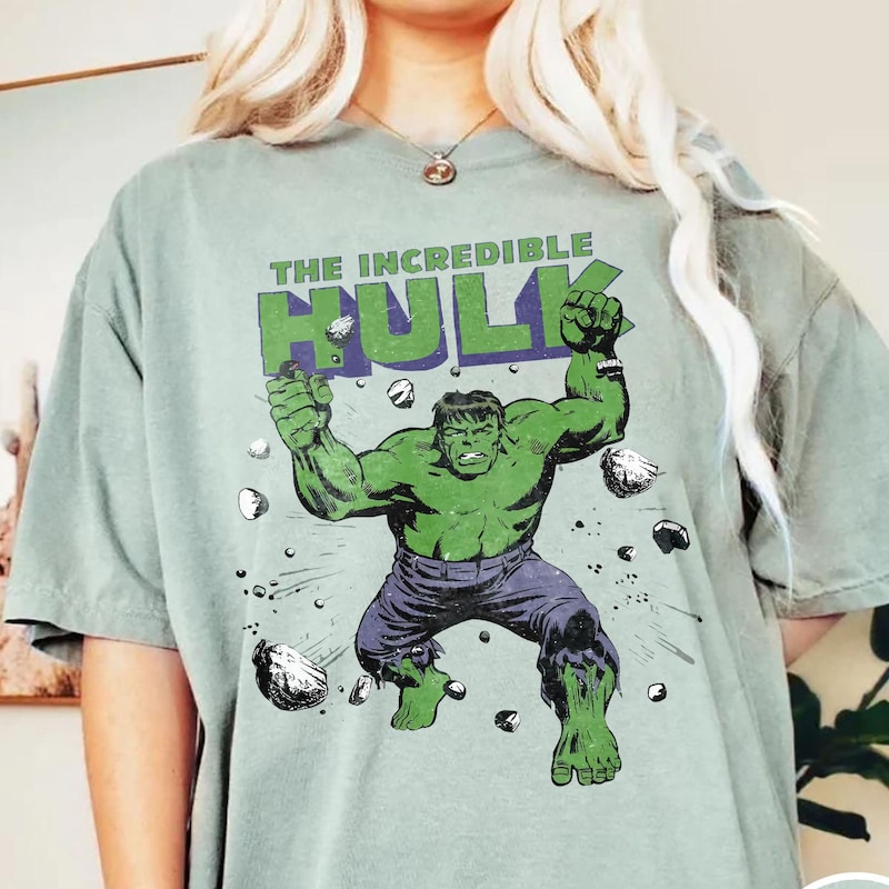 Hulk Comic T Shirt - Etsy
