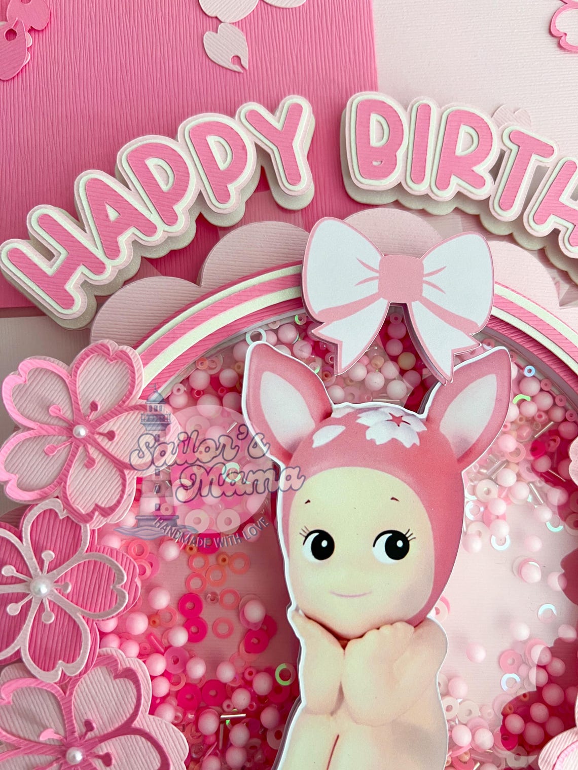 Custom Cake Topper Shaker Sonny Angel Inspired Etsy