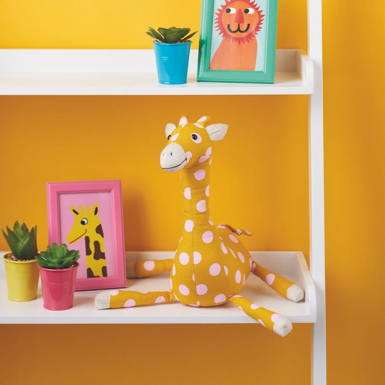 Giraffe Plush Sewing Pattern: Soft Toy Animal (PDF Pattern) - Etsy