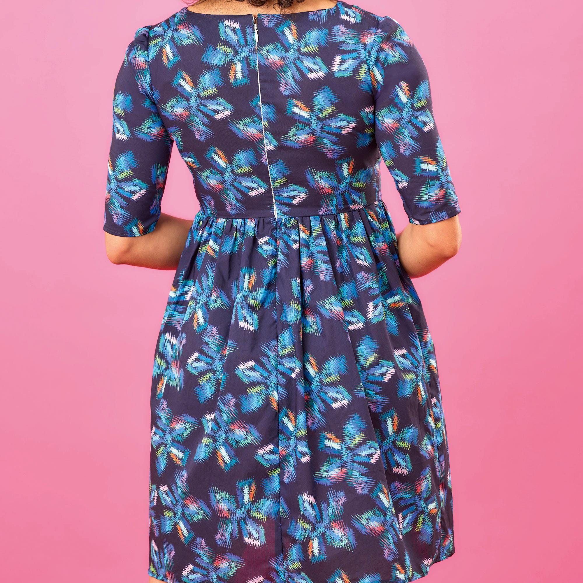 Rosetta Dress PDF Sewing Pattern: Easy-fit Princess Bodice (A4/A1 ...