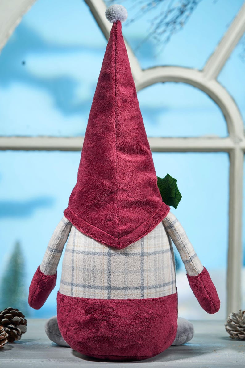 Christmas Gonk Pattern, Print PDF Pattern, Gonk Toy, Toy Sewing Pattern ...