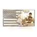Custom Photo Engraved American Flag Portait - Etsy