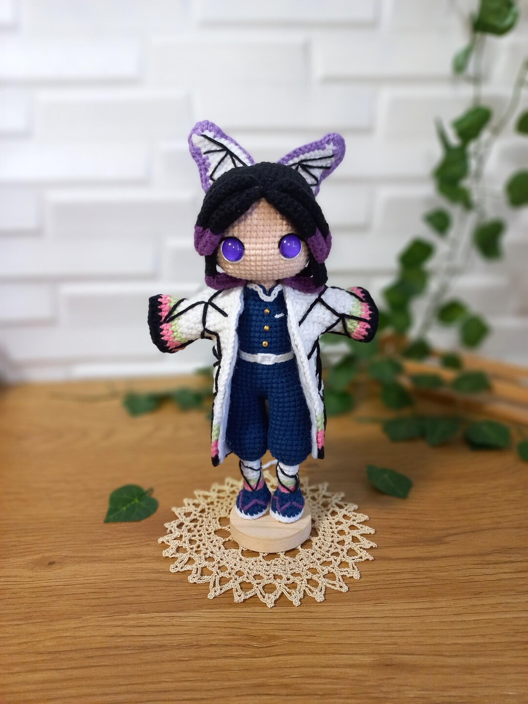Buy SHINOBU KOCHO - Crochet Doll From Anime "demon Slayer" Online in ...