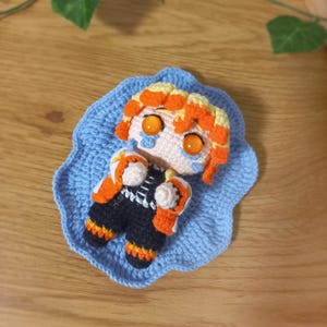 Zenitsu - Crochet Doll From Anime Kimetsu No Yaiba - Etsy