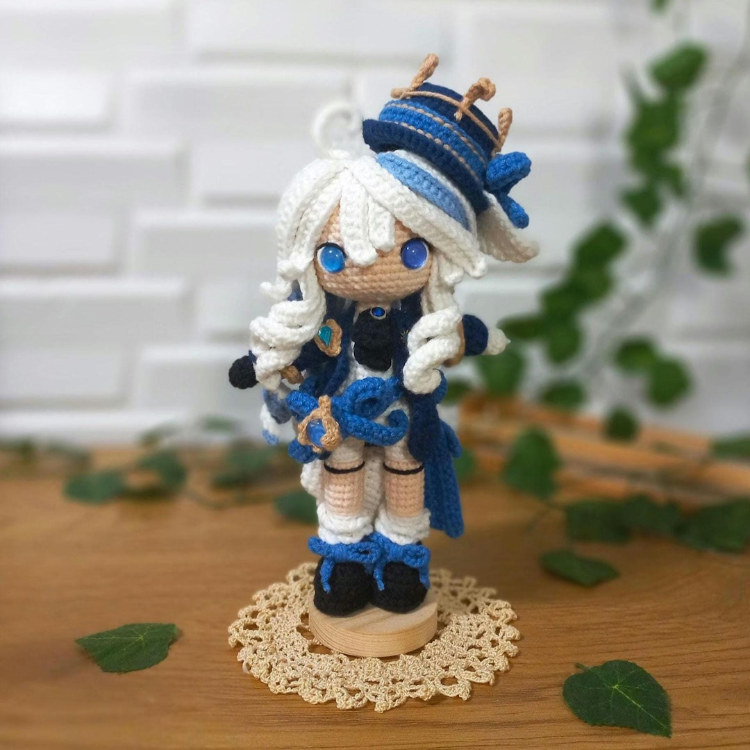 Furina Crochet Doll From Genshin Impact - Etsy