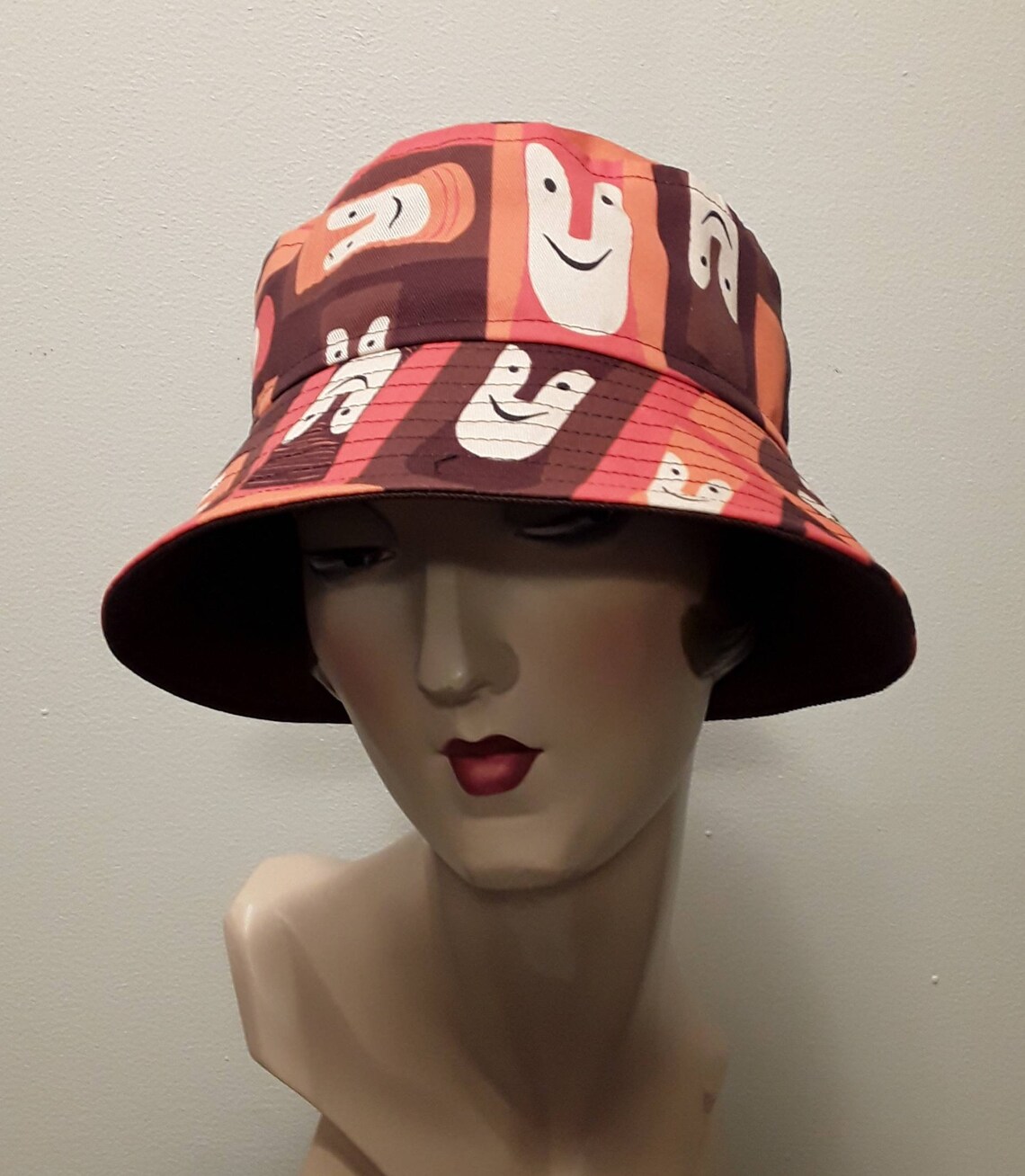 Tiki Bob Bucket Hat. Sun Hat. Travel Hat. Tiki. MCM. Free Shipping in ...