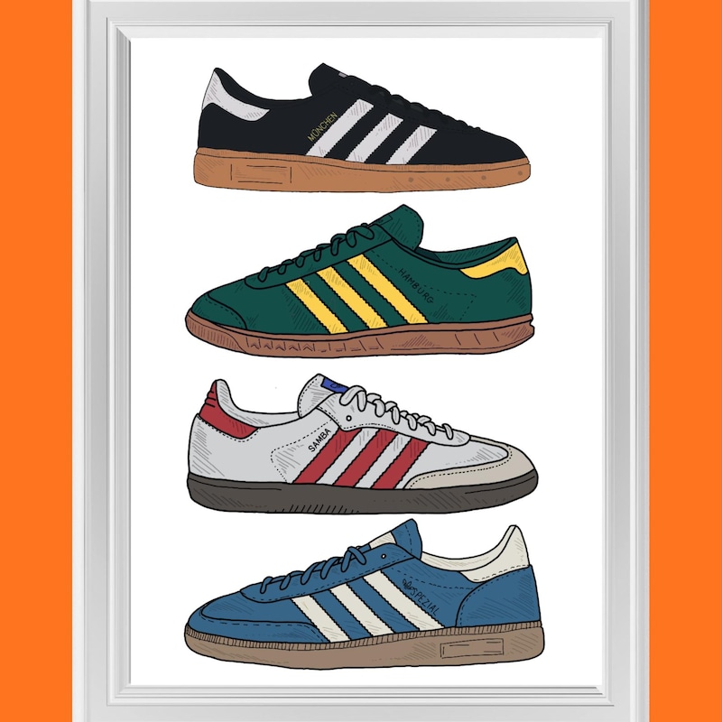Adidas Poster - Etsy