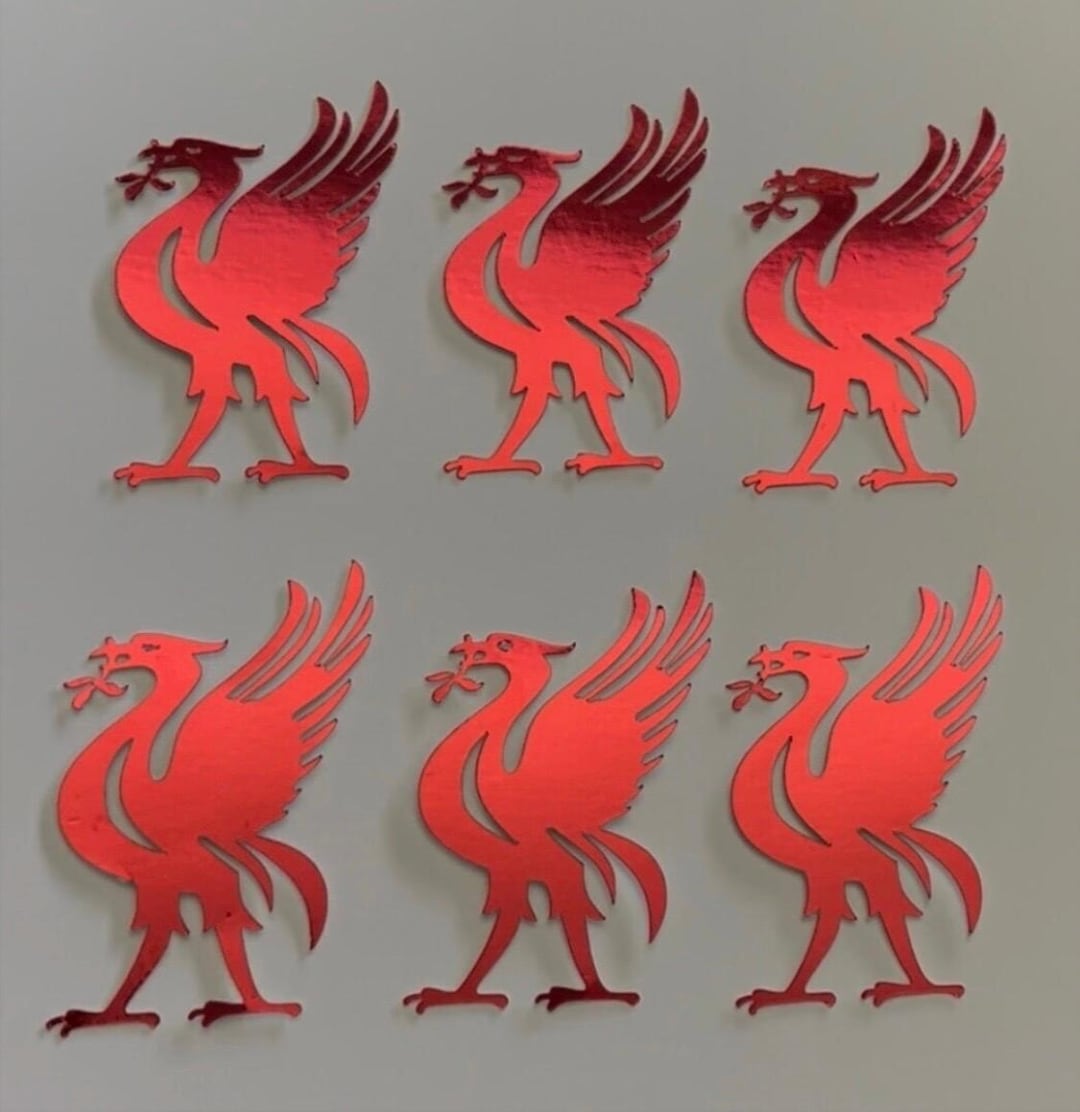 Liverpool Cake Toppers Cupcake Toppers X 10 in Pack - Etsy UK