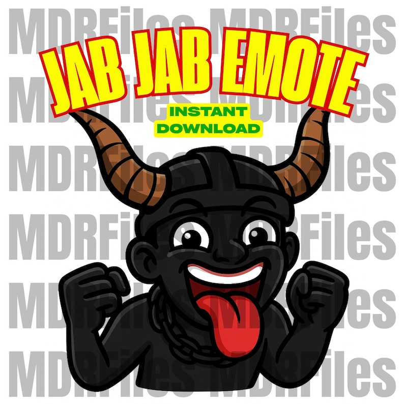 JAB JAB EMOTE for Streaming on Twitch + Kick + Tiktok & Discord ...