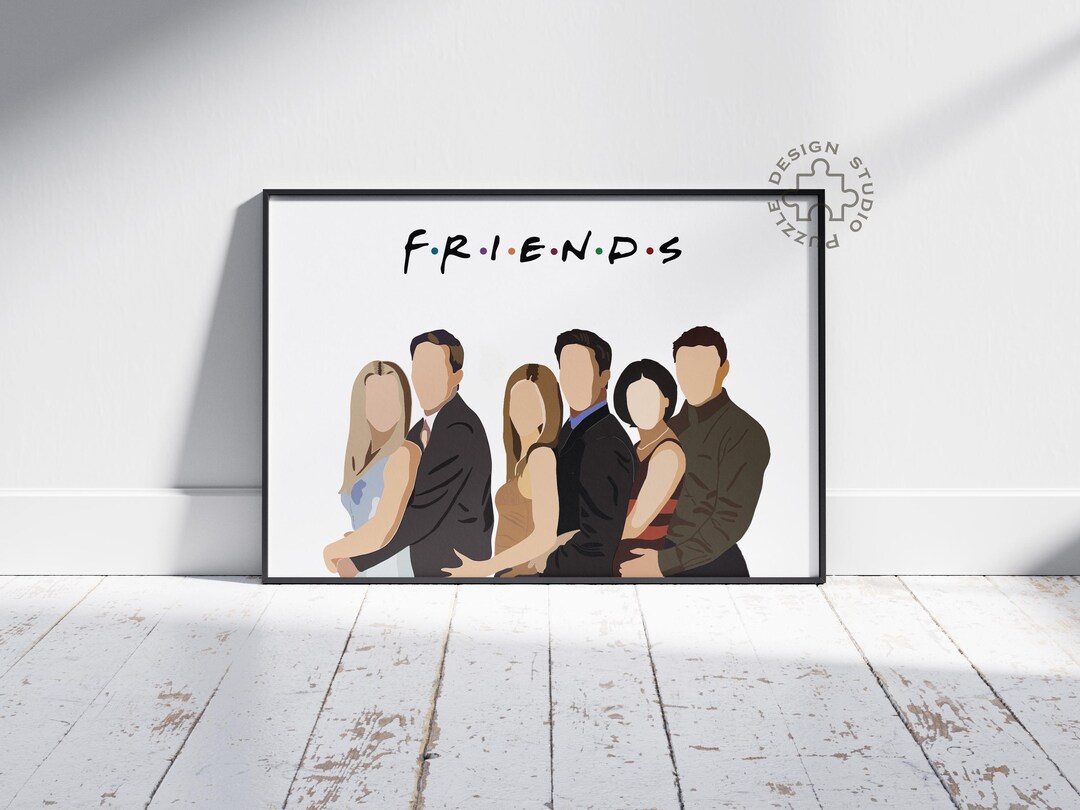 Friends Friends Poster TV Series Poster Minimalist TV Series Poster ...