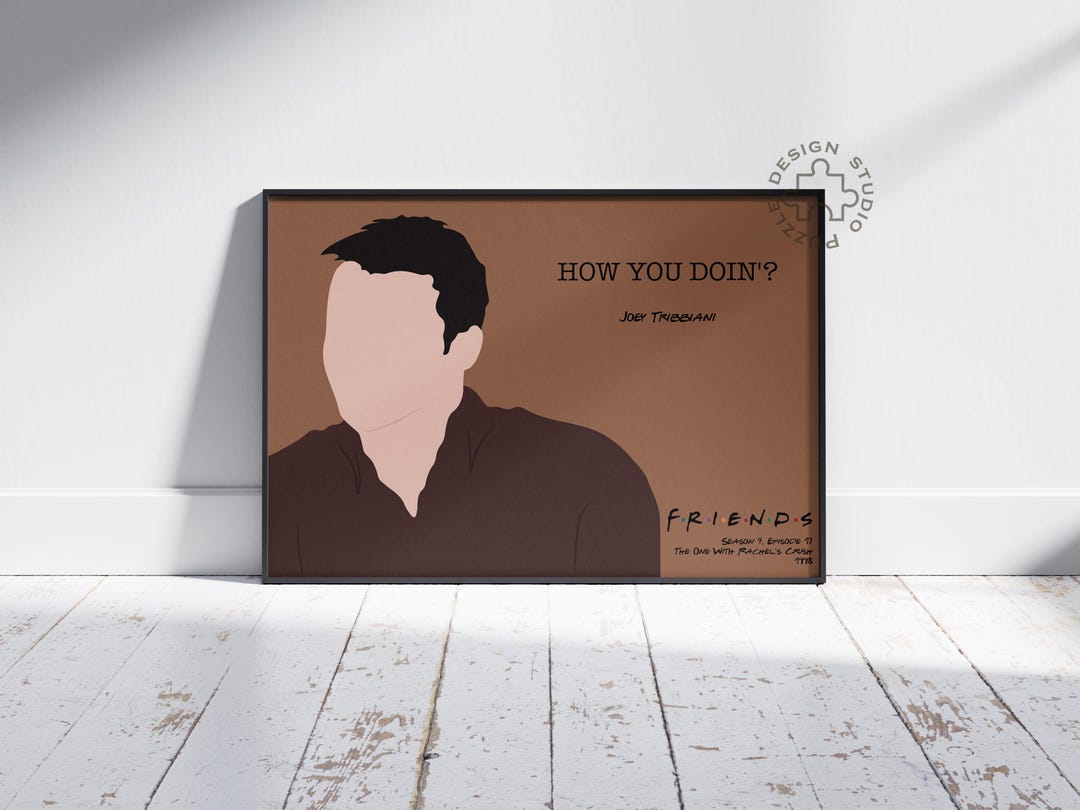 Joey Tribbiani | Friends | Friends Poster | TV Series Poster ...
