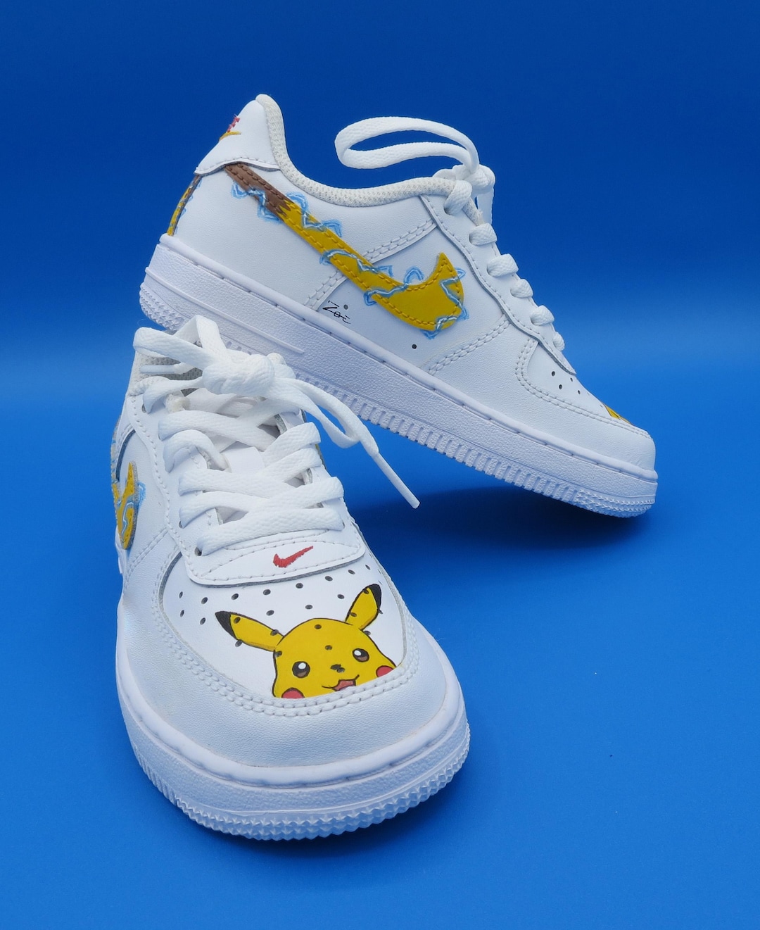 Nike Air Force 1 Kids/boys PIKACHU Custom - Etsy