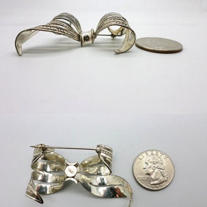 Vintage Sterling Silver Forstner Bow Pin Brooch Great Gift - Etsy