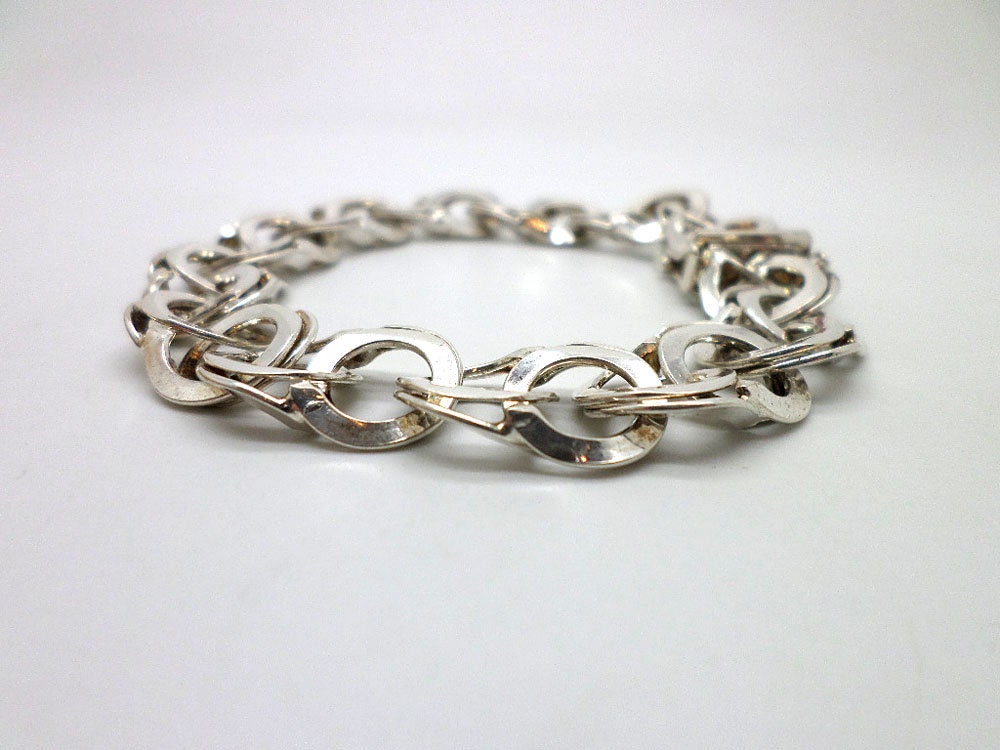 SALE Vintage Swedish Sterling Silver Bracelet Hallmarked Nils-Eric ...