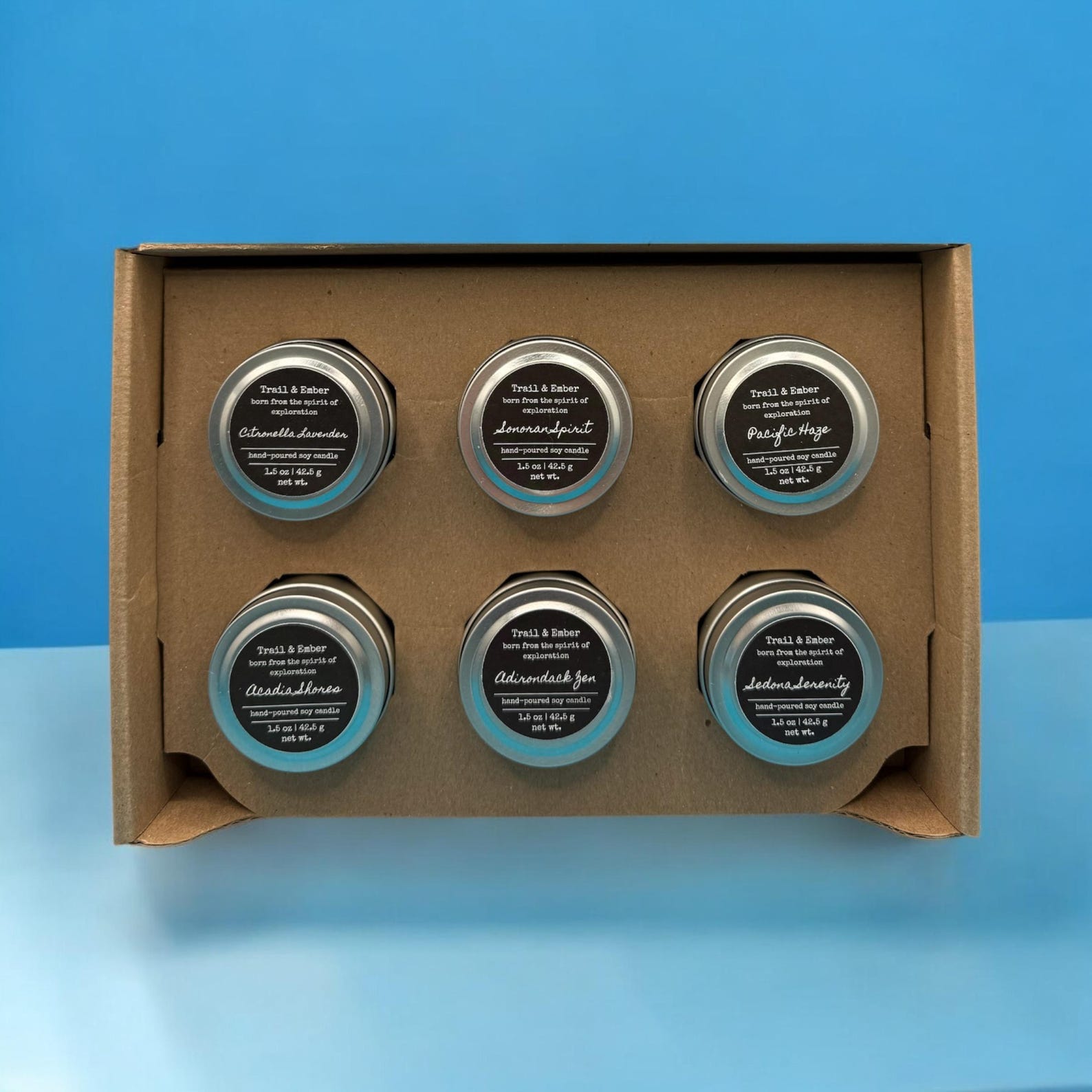 Trail & Ember Discovery Set - 6-candle Sampler Pack - Etsy