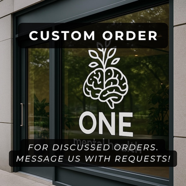 Custom Vinyl Decal - Etsy