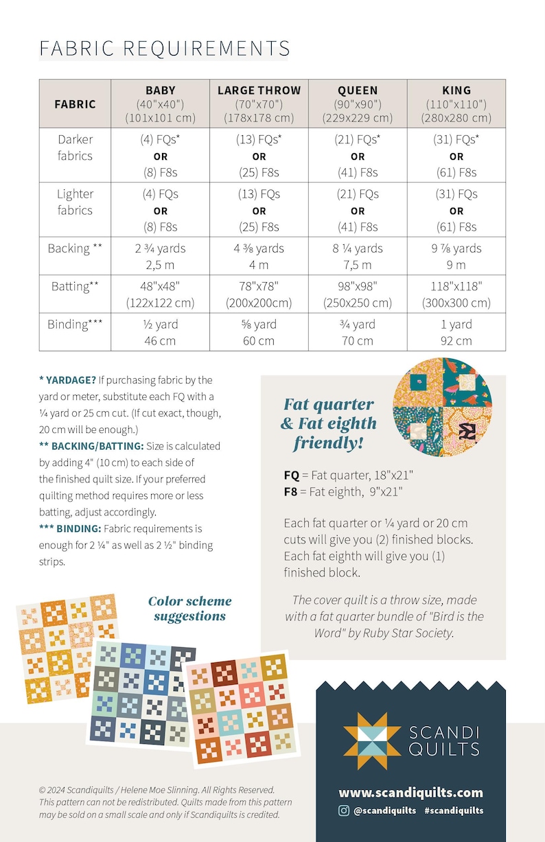 Old Cabin Scandinavian Quilt Pattern - Etsy