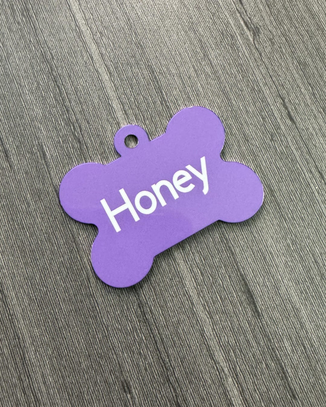 Customizable Bone-shaped Dog ID Tag - Etsy