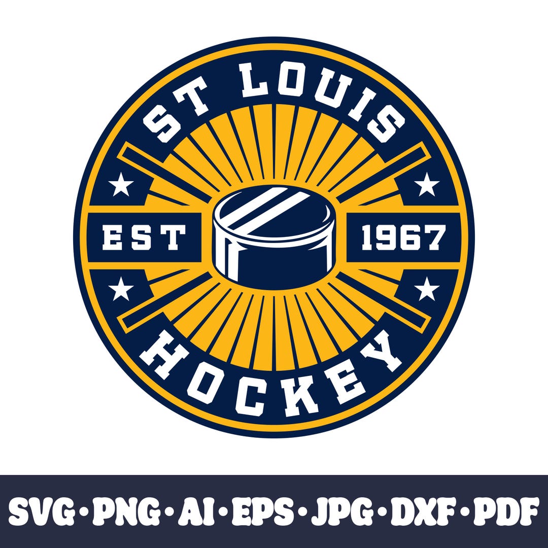 St. Louis Hockey Team SVG Cricut Cut File. City PNG Clipart. Silhouette ...