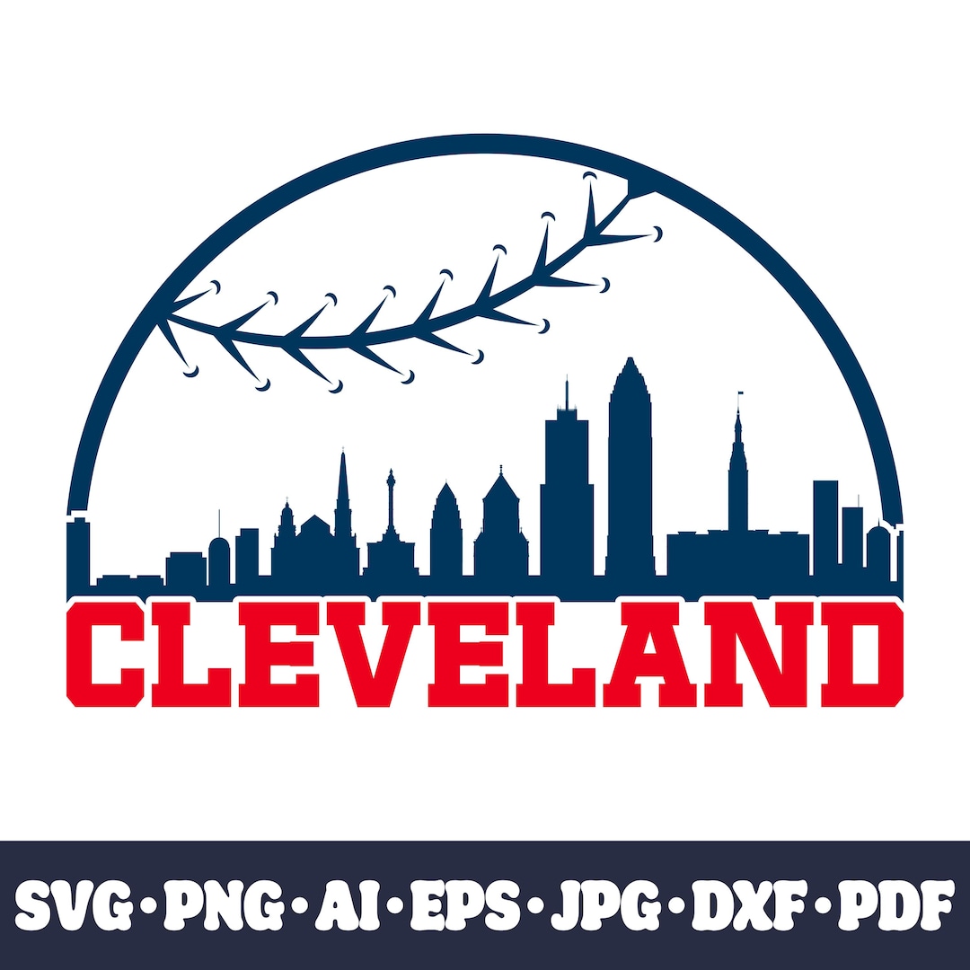 Cleveland Baseball Team SVG Cricut Cut File. City PNG Clipart ...