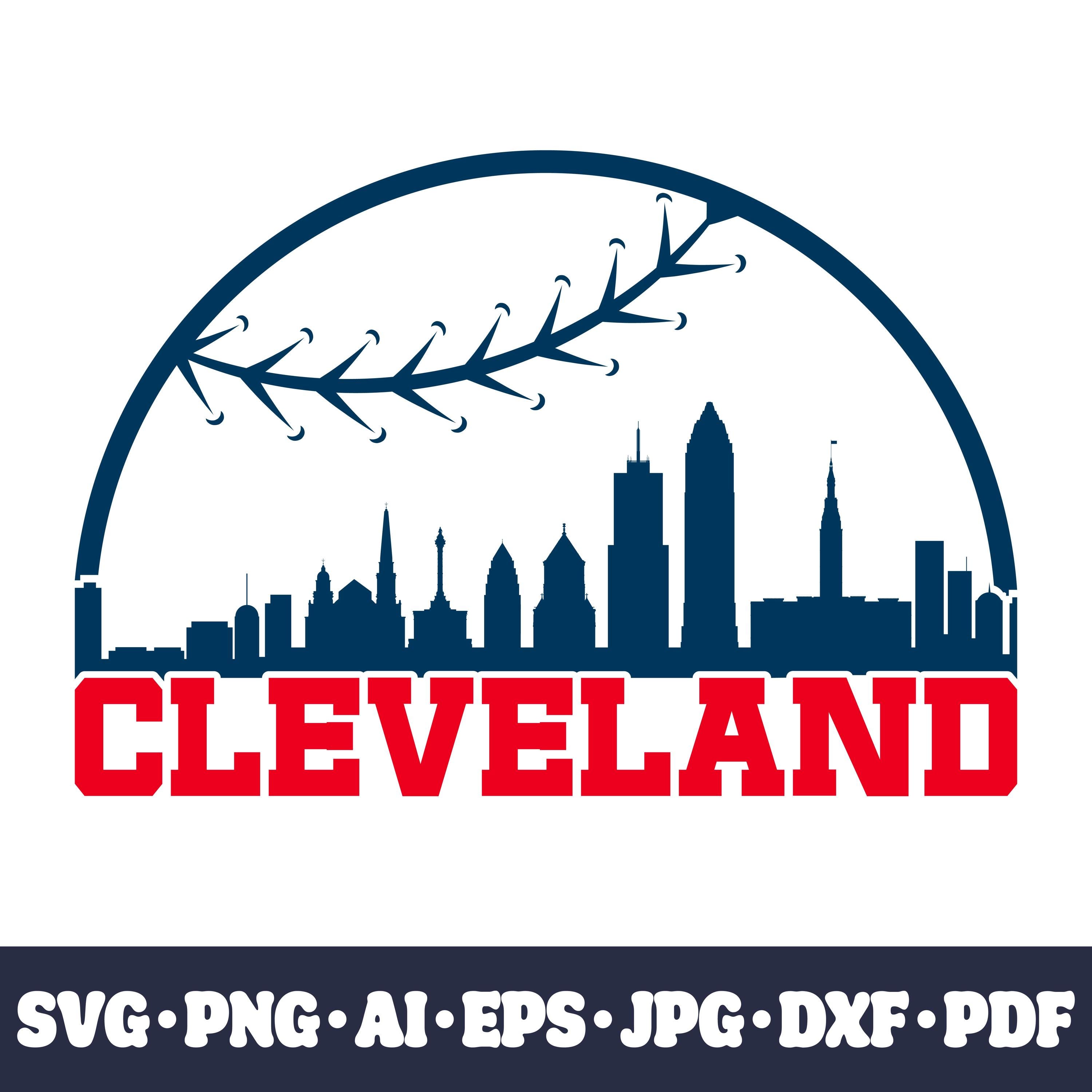 Cleveland Baseball Team SVG Cricut Cut File. City PNG Clipart ...