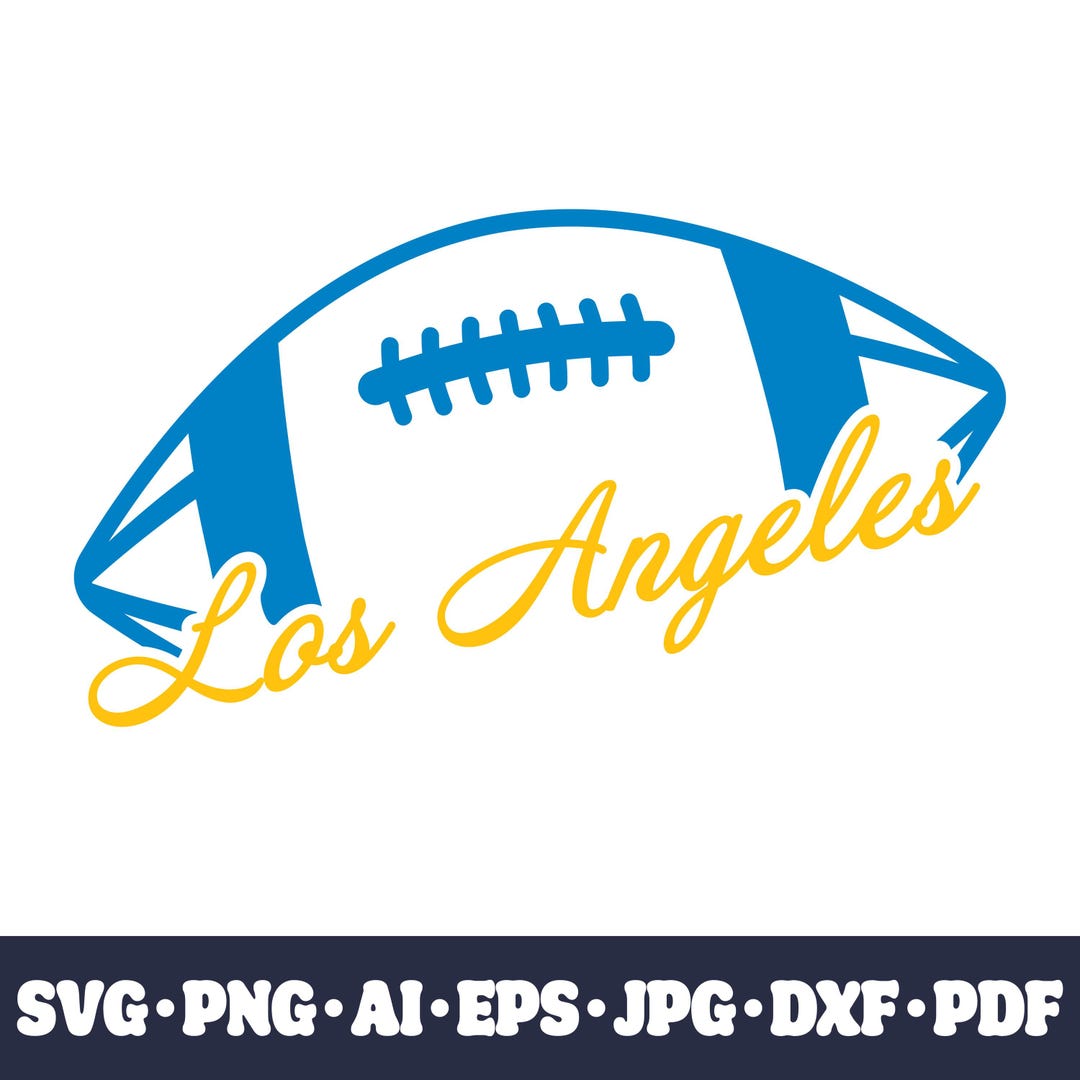 Los Angeles Football Team SVG Cricut Cut File. City PNG Clipart ...
