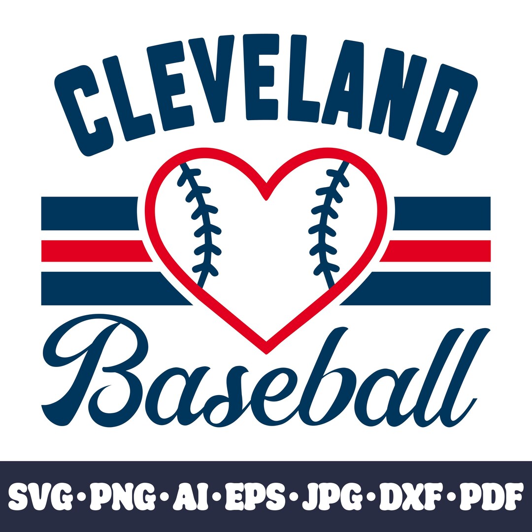 Cleveland Baseball Team SVG, PNG, Cricut, Silhouette Cut File - Etsy