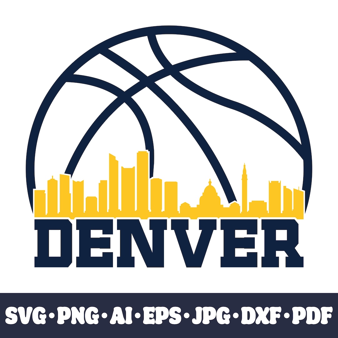 Denver Basketball Team SVG Cricut Cut File. City PNG Clipart ...