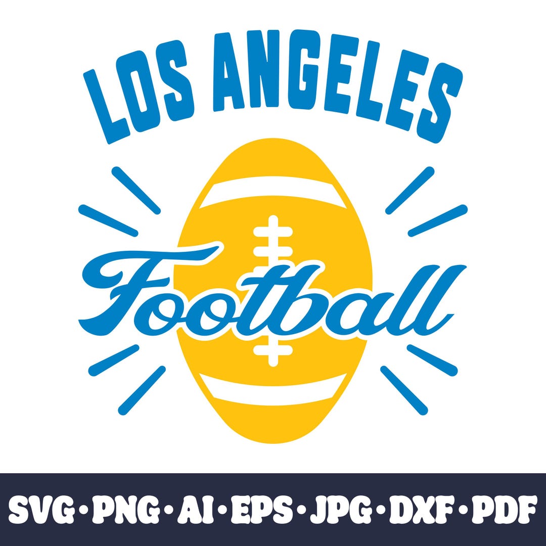 Los Angeles Football Team SVG Cricut Cut File. City PNG Clipart ...