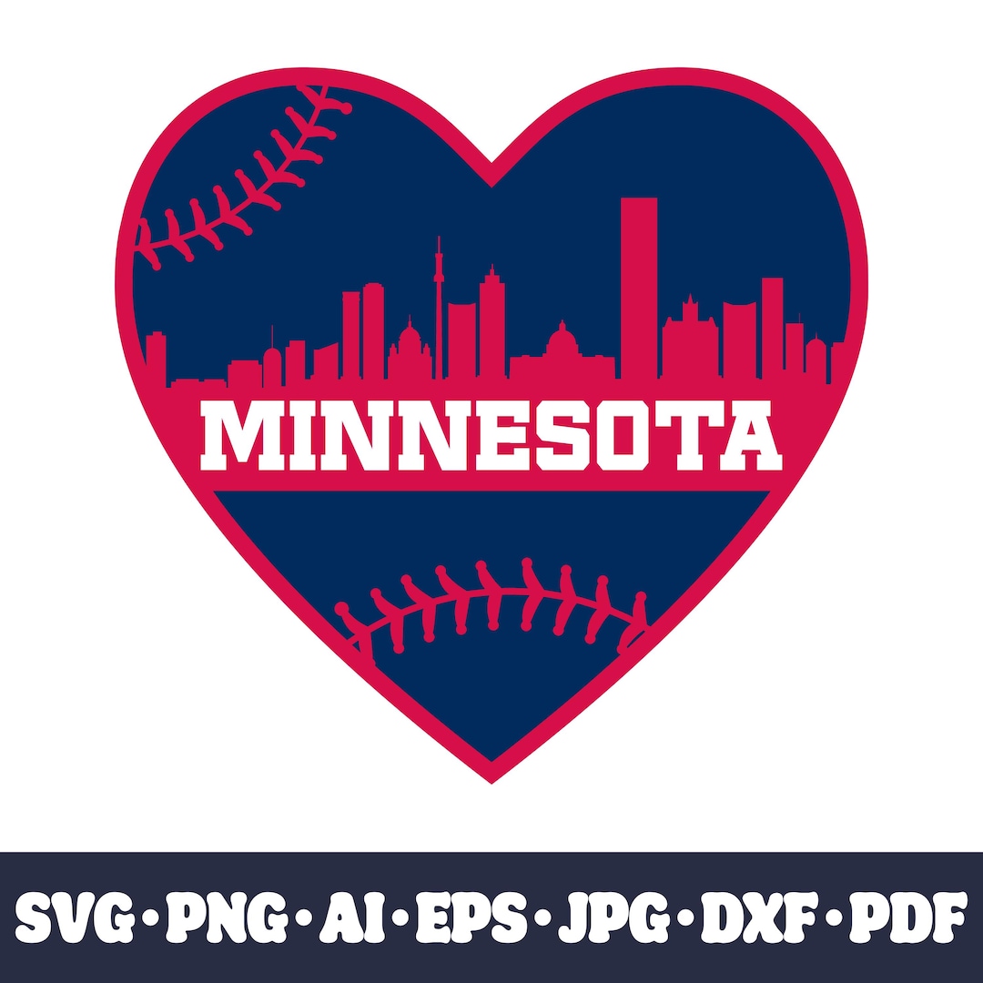 Minnesota Baseball Team SVG Cricut Cut File. City PNG Clipart ...