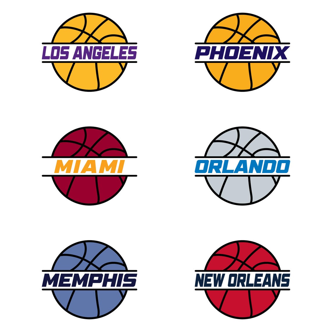 Basketball Gameday Bundle. SVG Cricut Cut Files. Sport Teams ...