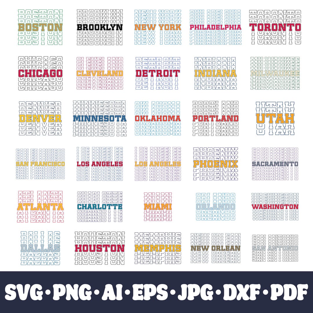 Basketball Gameday Bundle. SVG Cricut Cut Files. Sport Teams ...
