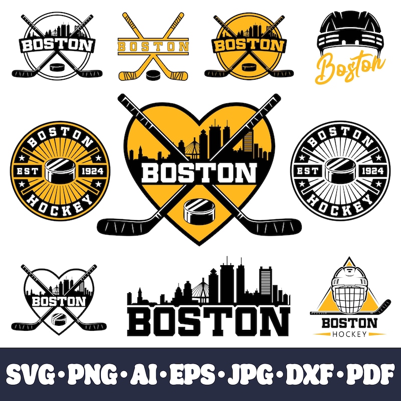 Hockey Team Logos Designs - Etsy