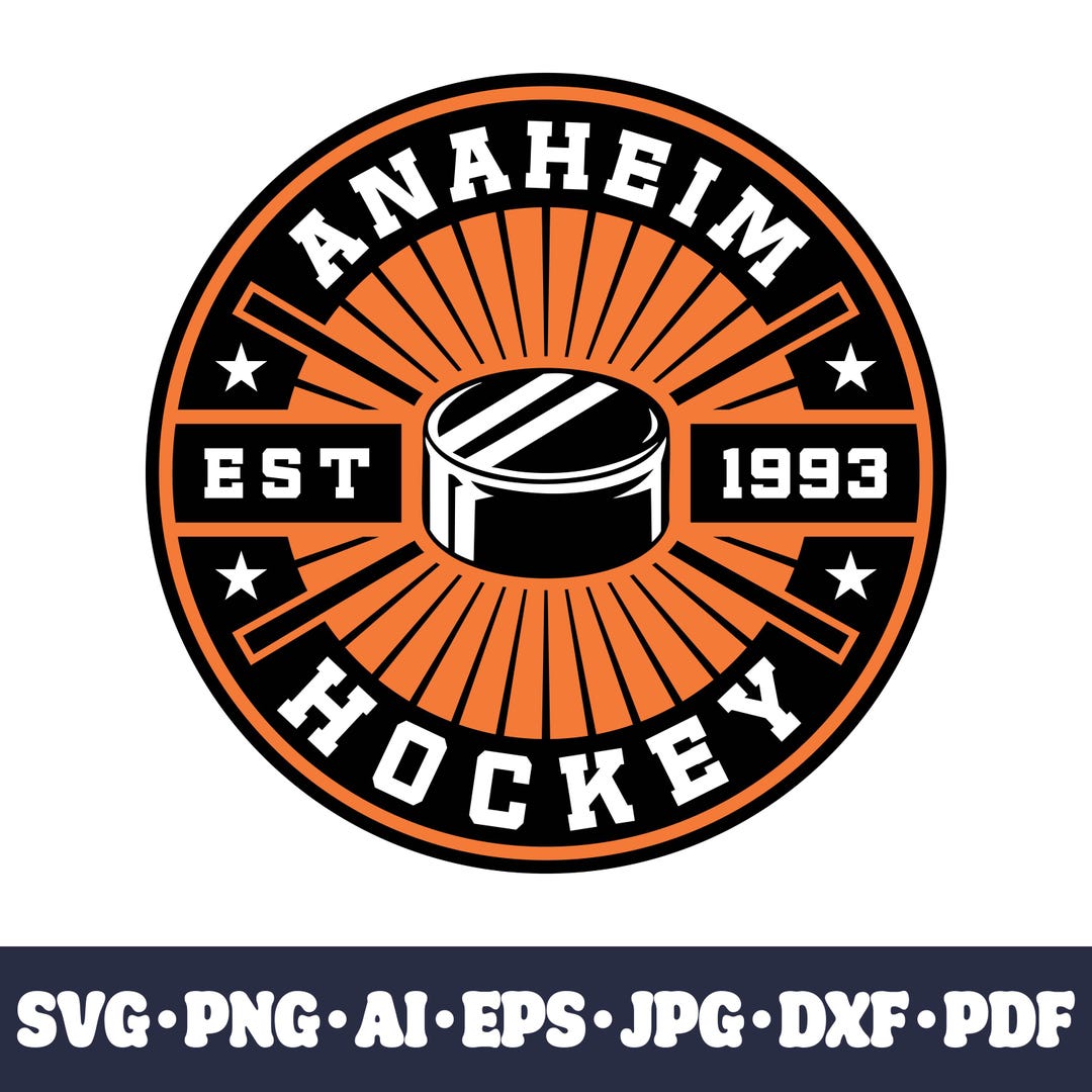 Anaheim Hockey Team SVG Cricut Cut File. City PNG Clipart. Silhouette ...