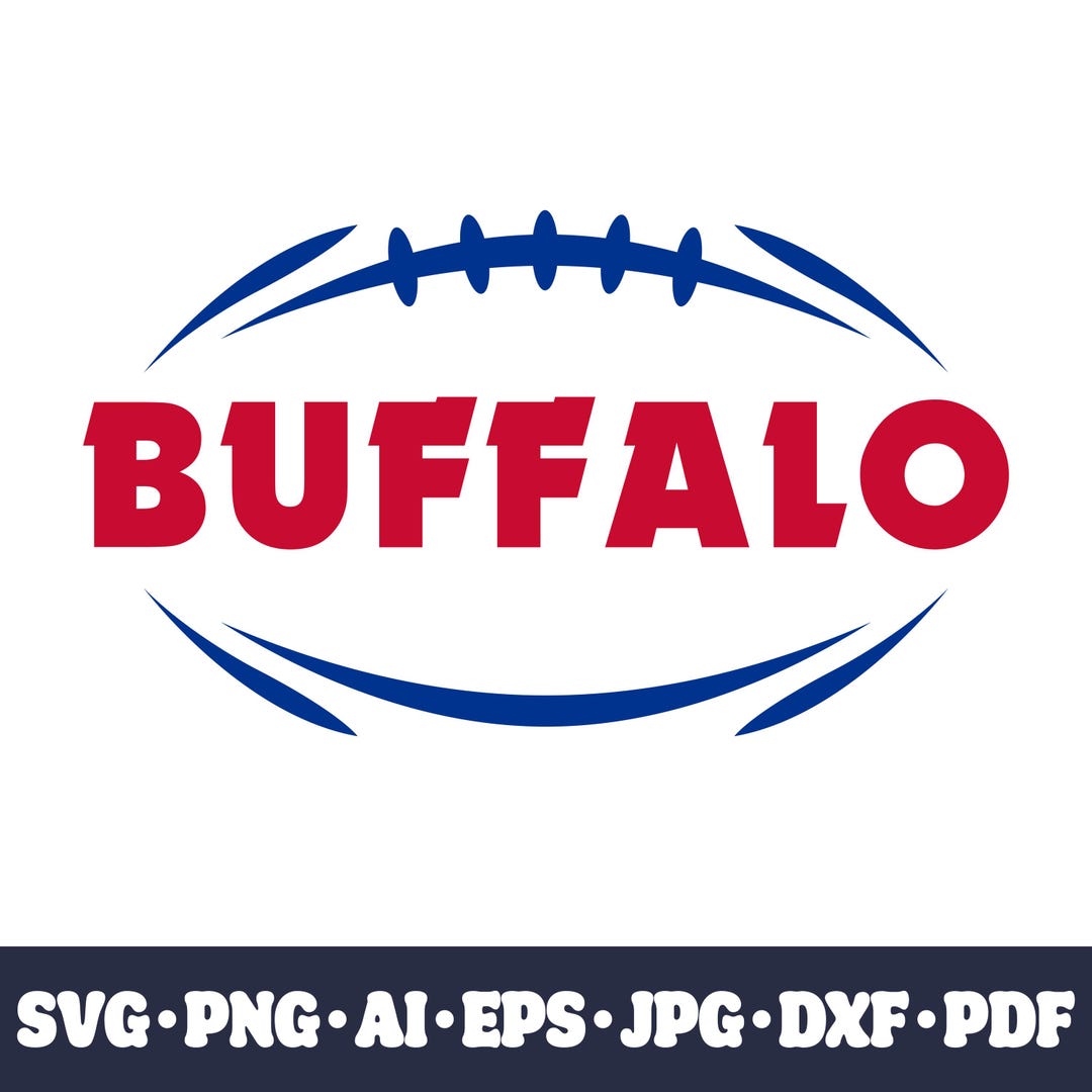 Buffalo Football Team SVG Cricut Cut File. City PNG Clipart. Silhouette ...