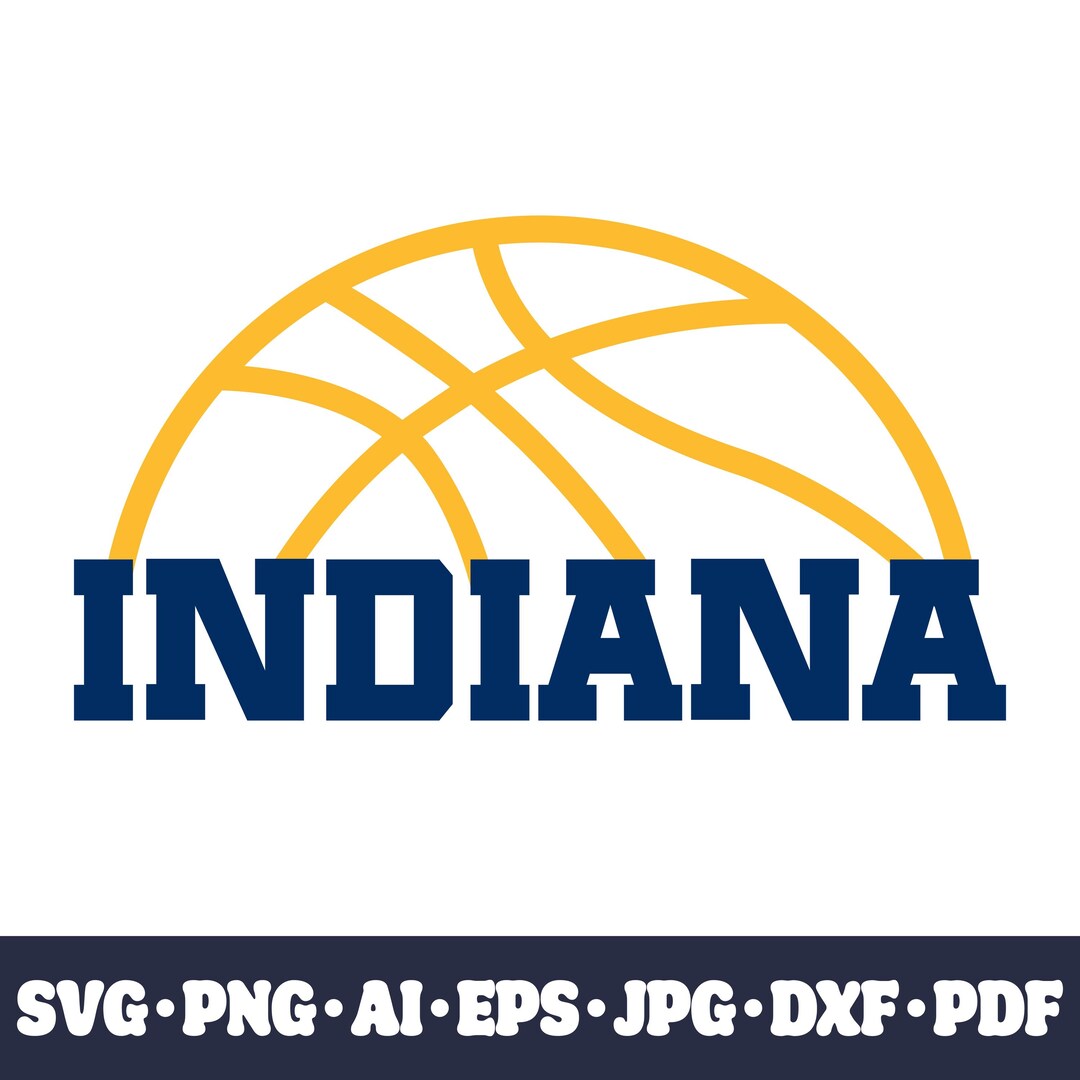 Indiana Basketball Team SVG Cricut Cut File. City PNG Clipart ...