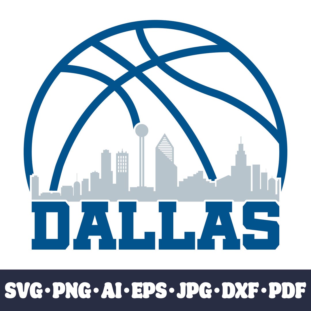 Dallas Basketball Team SVG Cricut Cut File. City PNG Clipart ...