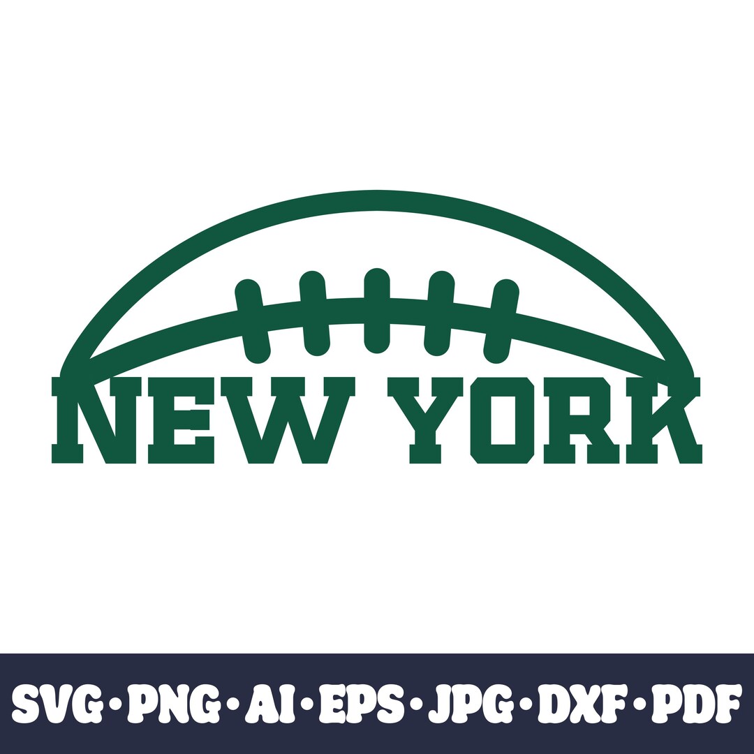 New York Football Team SVG Cricut Cut File. City PNG Clipart ...