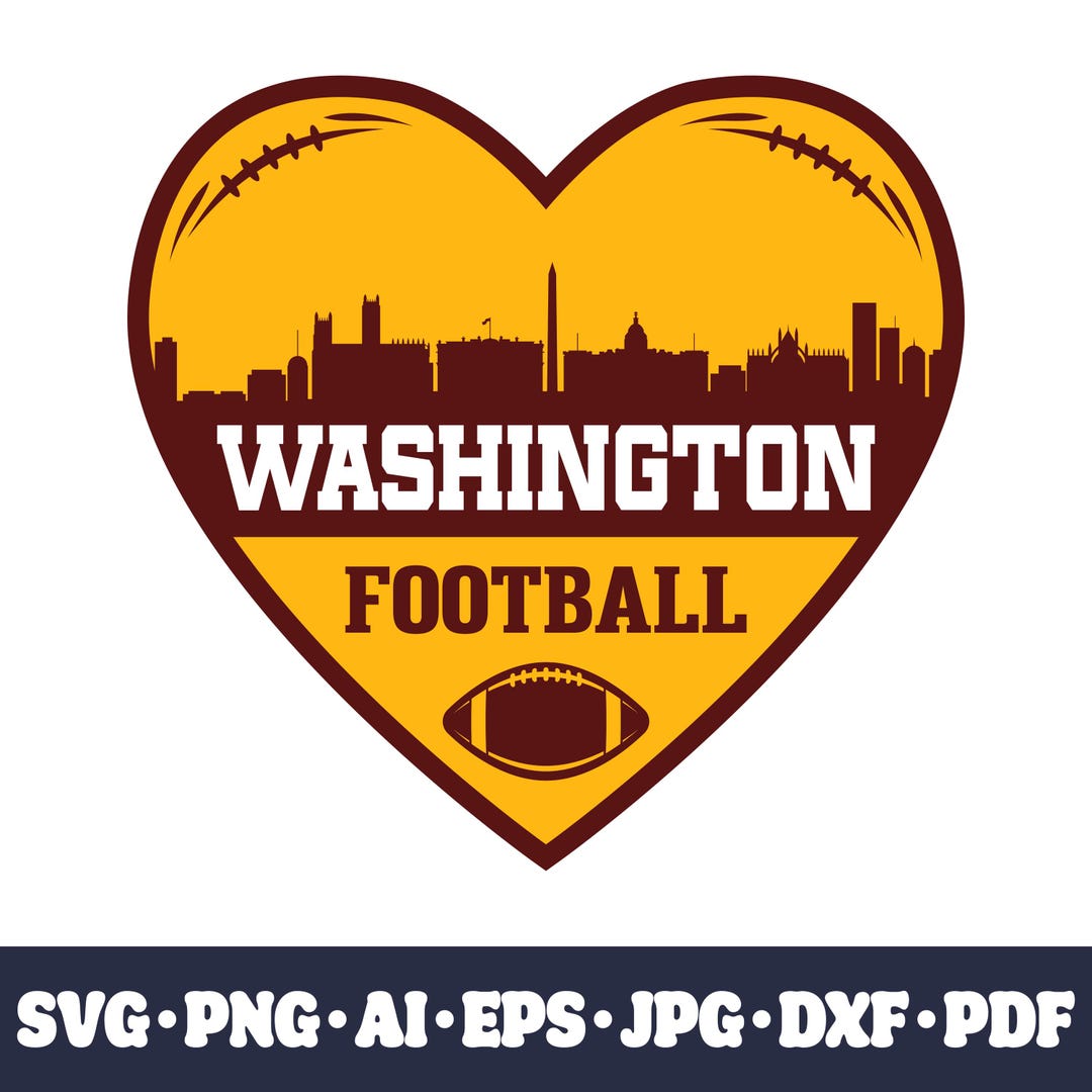 Washington Football Team SVG Cricut Cut File. City PNG Clipart ...